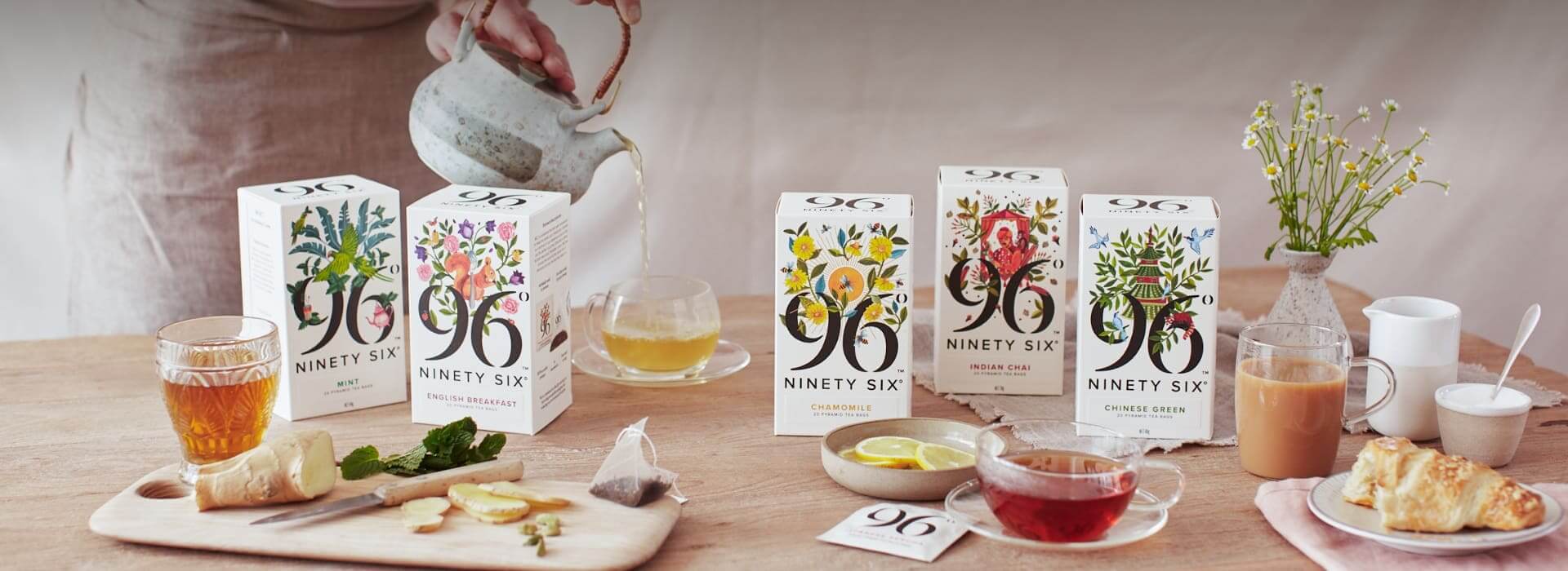 Finest Tea Blends | 96° Tea – 96 Degrees UK